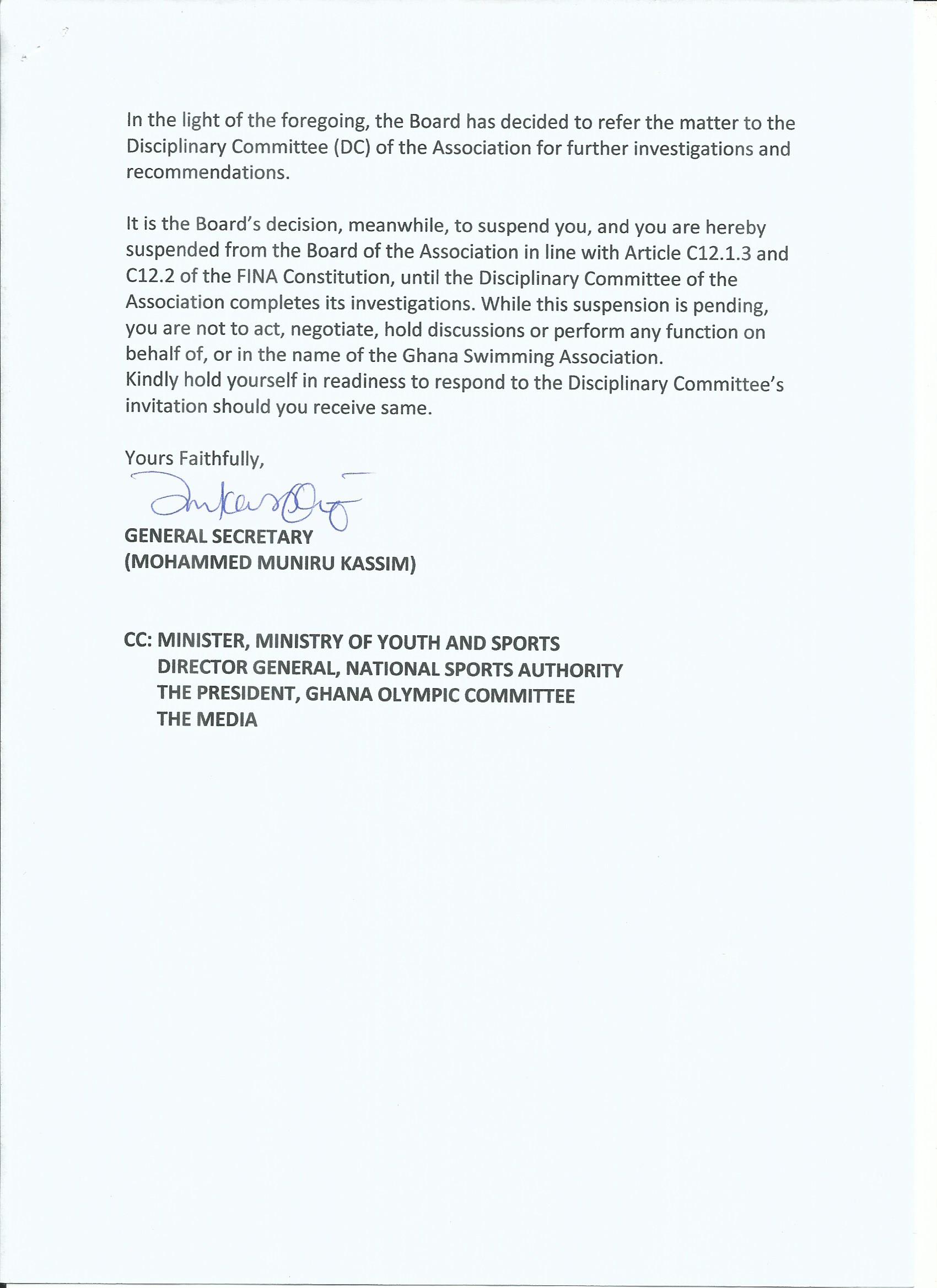 Suspension Letter Format Suspension Letter Of Shri Chaman Lal Gupta
