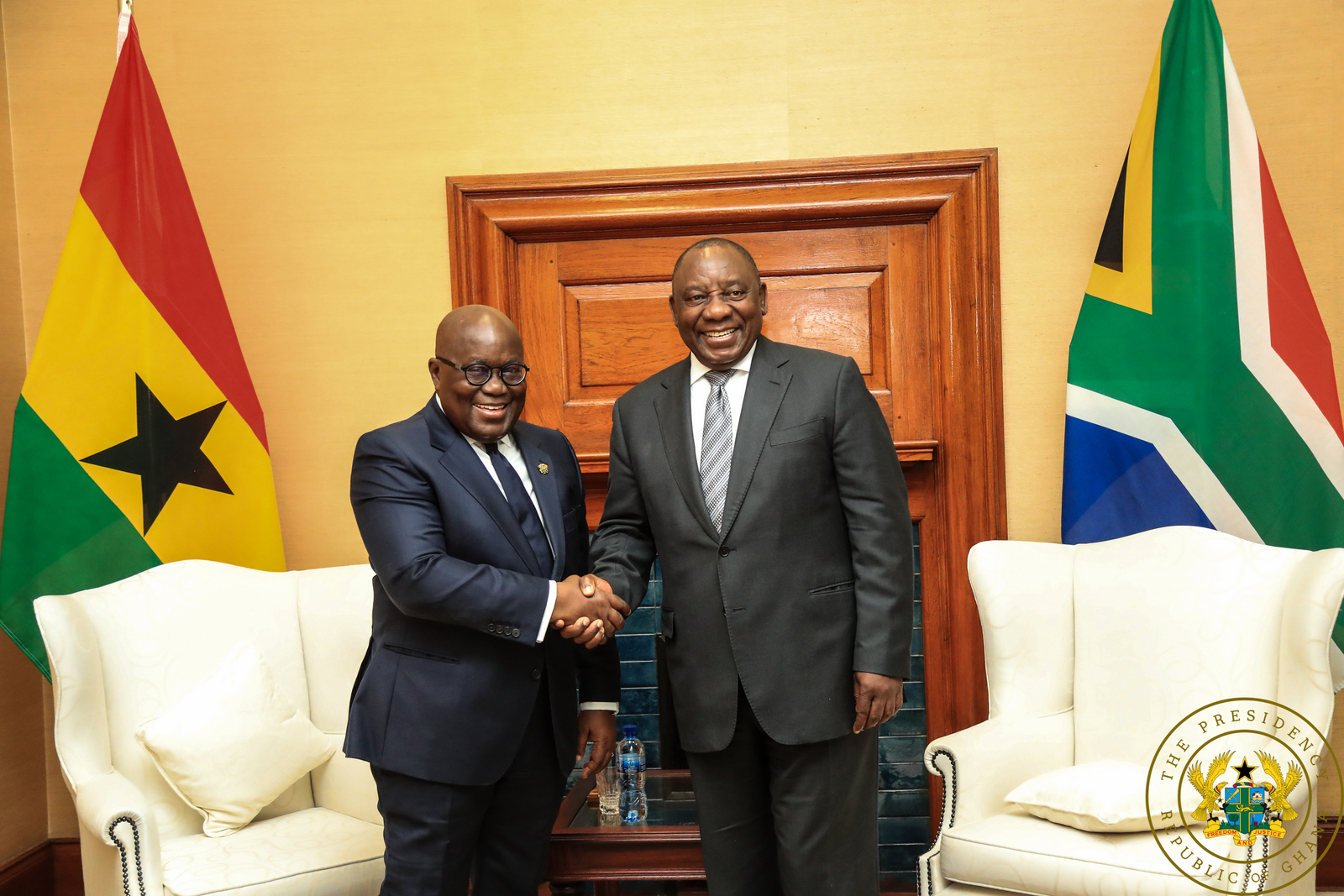 President Akufo-Addo with President Cyril Ramaphosa | Citinewsroom ...