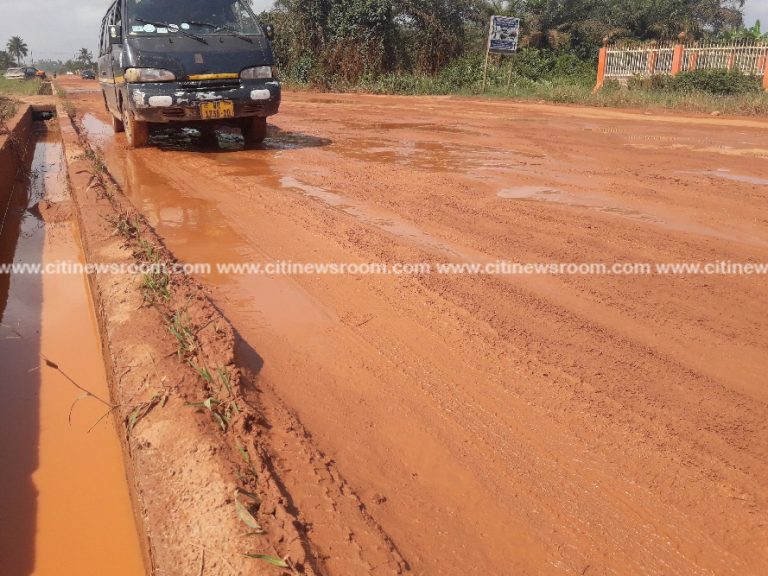 Bad road to Kwame Nkrumah's hometown to be reconstructed - DCE