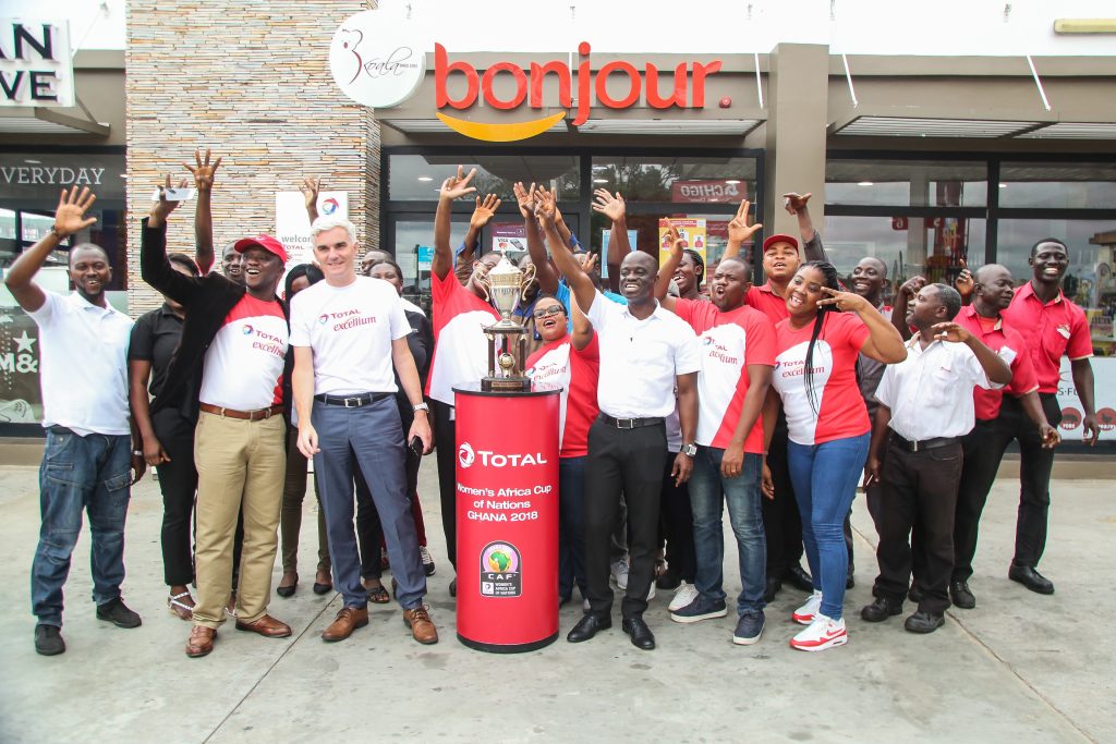 2018 Total Women’s Africa Cup of Nations Trophy Tour Happens in Accra