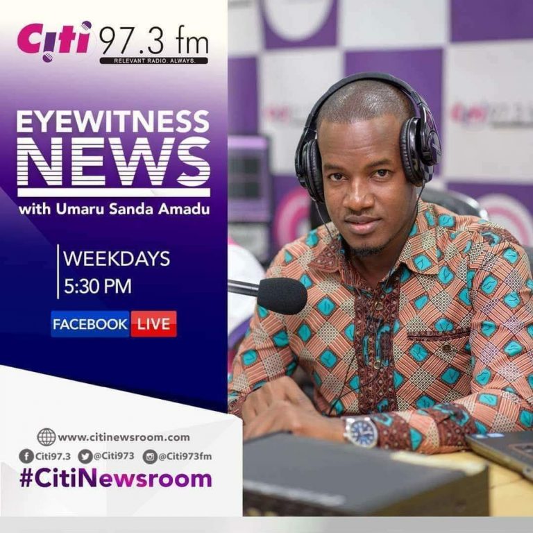 Citi FM’s Umaru Sanda leaves for Edward R. Murrow Fellowship in US