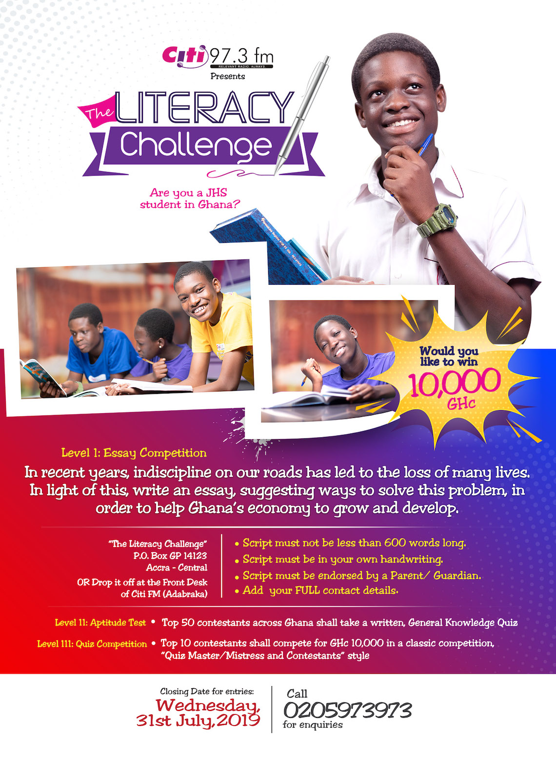 Literacy Challenge 2019 | Citinewsroom - Comprehensive News in Ghana