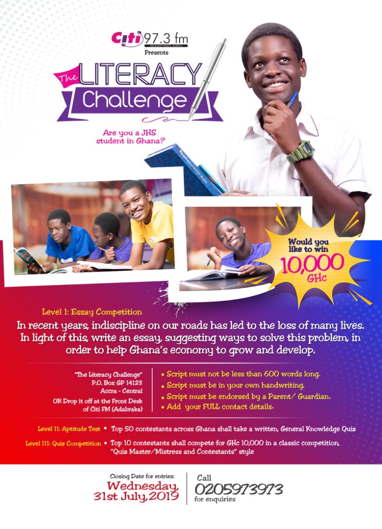 2019 edition of Citi FM's Literacy Challenge takes off