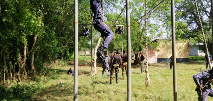 Armed Forces trains Customs officers in counter insurgency