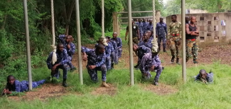 Armed Forces trains Customs officers in counter insurgency
