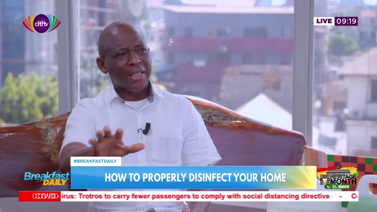 How to properly disinfect your home