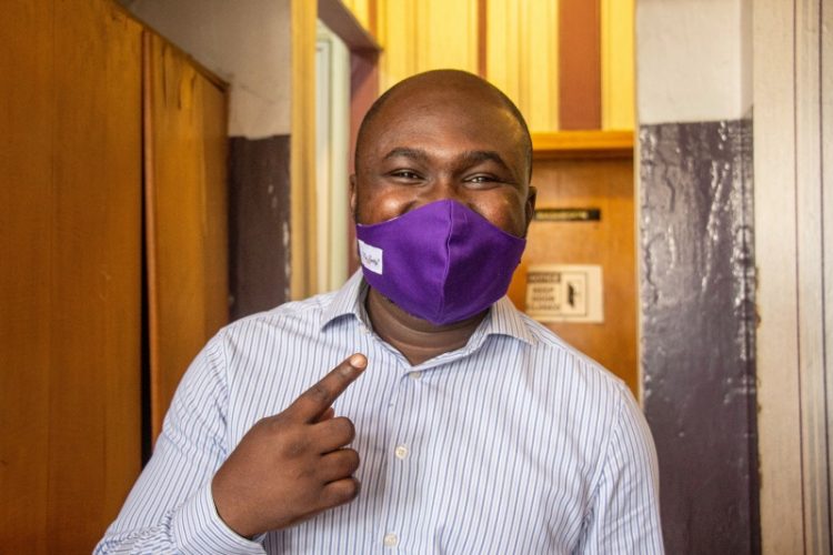 Naa Lamley Kouture donates face masks to Citi FM/Citi TV