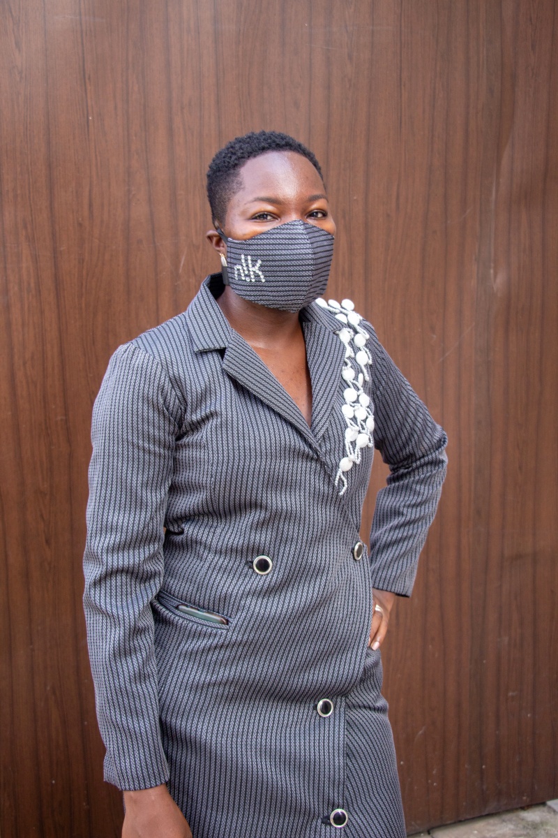 Naa Lamley Kouture has donated 80 face masks to Citi FM:Citi TV9 ...