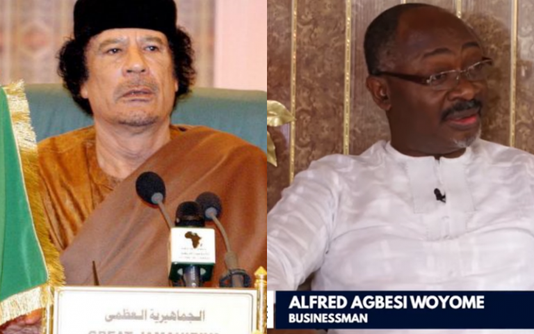 Muammar Gaddafi and Alfred Agbesi Woyome | Citinewsroom - Comprehensive ...