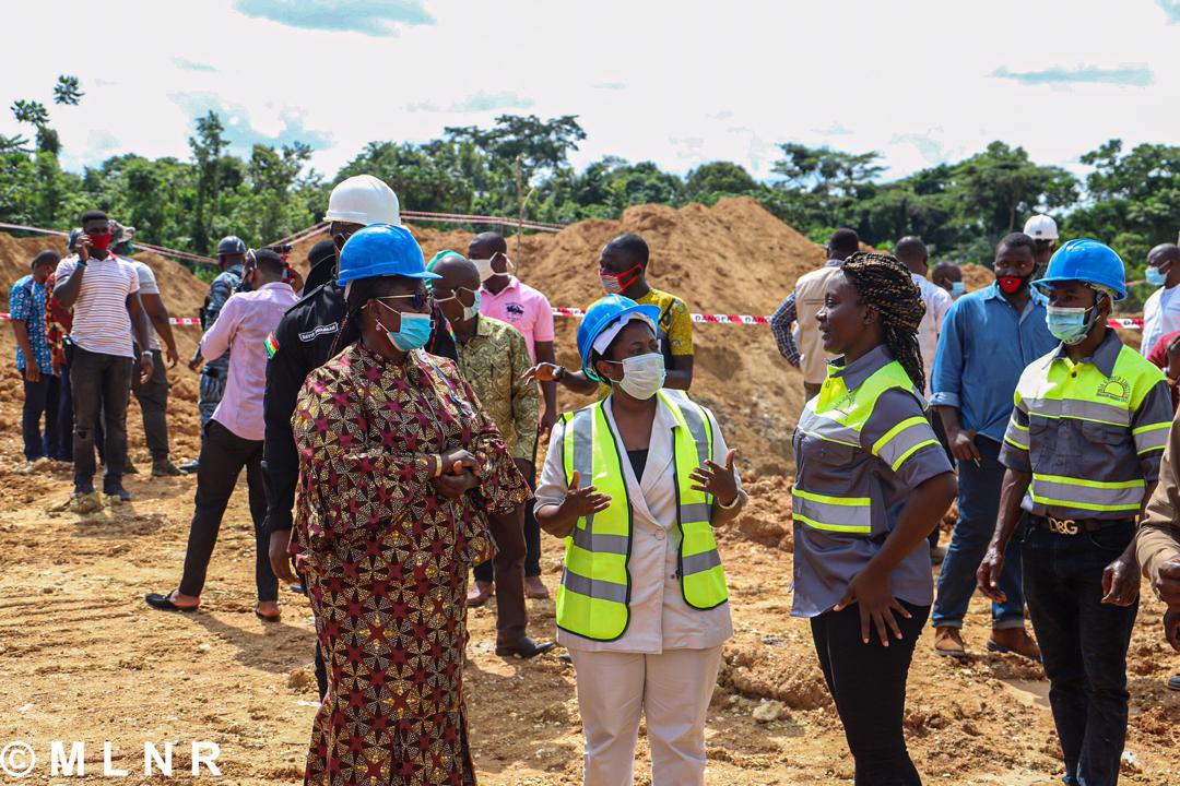 Lands Minister launches Community Mining Project