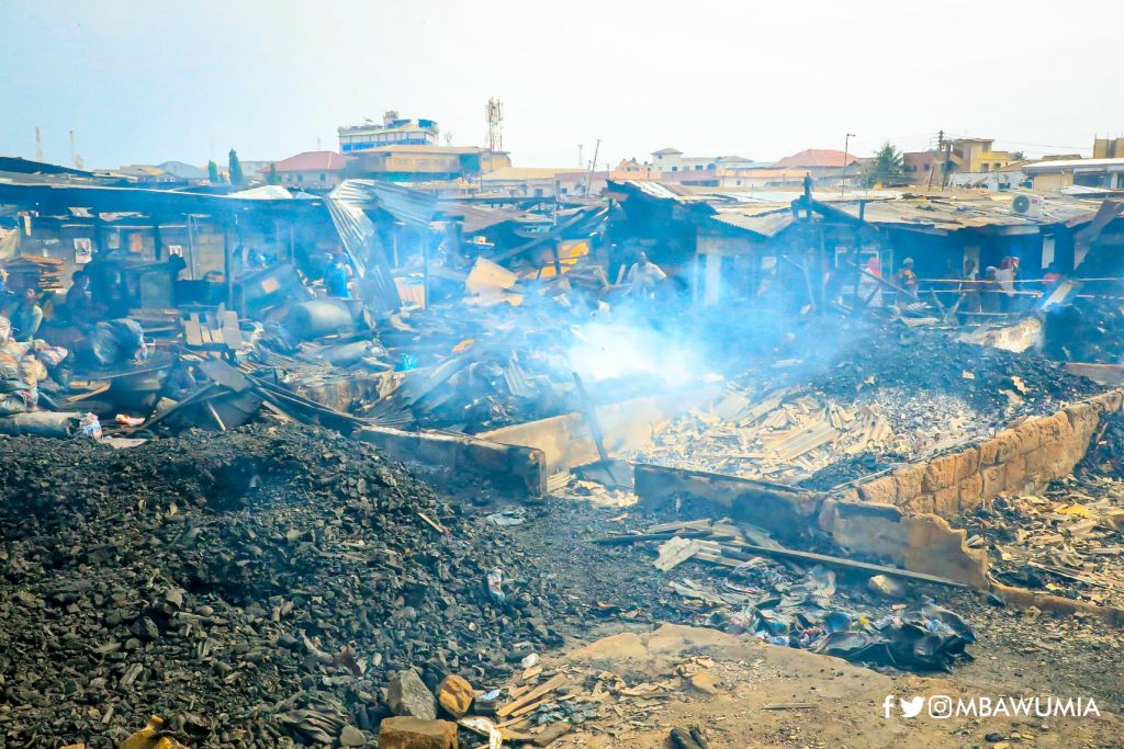 Kantamanto fire: Bawumia assures affected traders of state support
