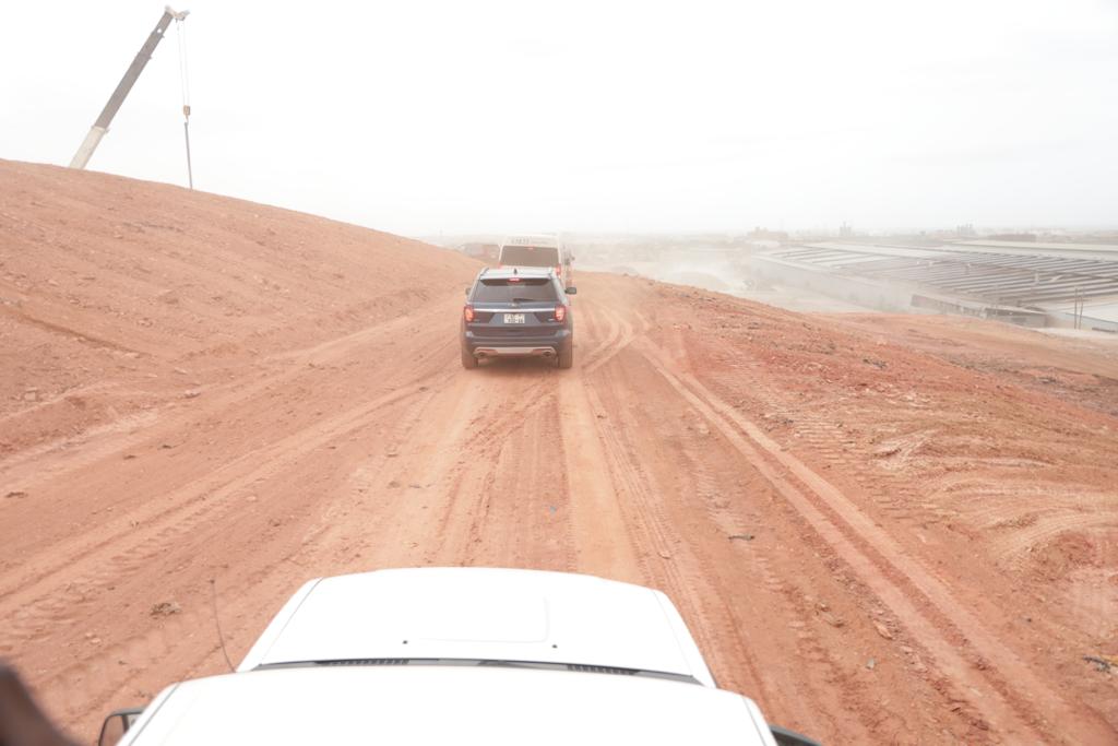 sanitation minister at kpone landfill site (9) | Citinewsroom ...