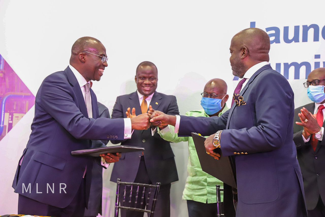 Akufo-Addo launches four aluminium development projects