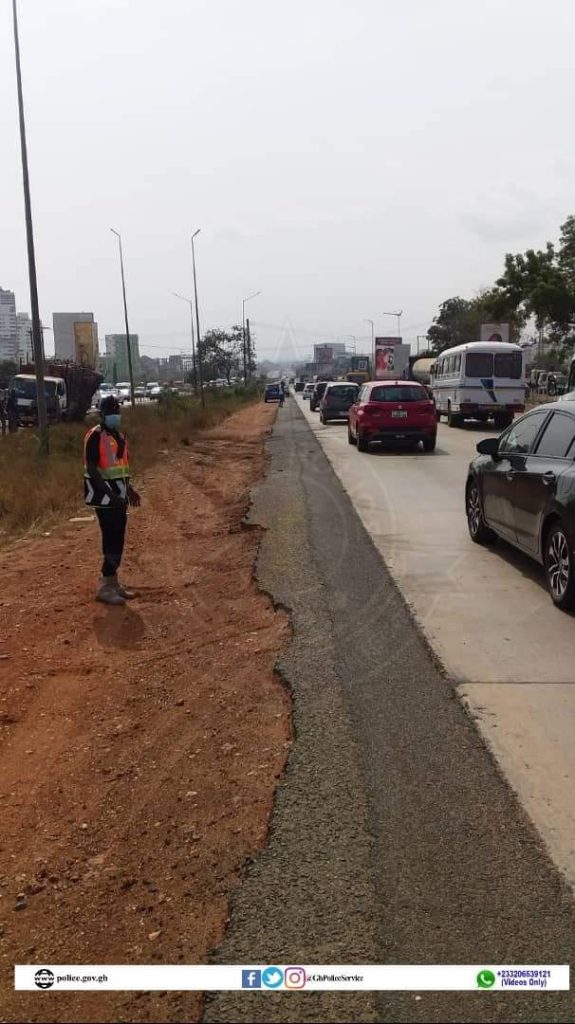 Tema Motorway Reopens To Traffic After Accident Which Caused Roadblock ...