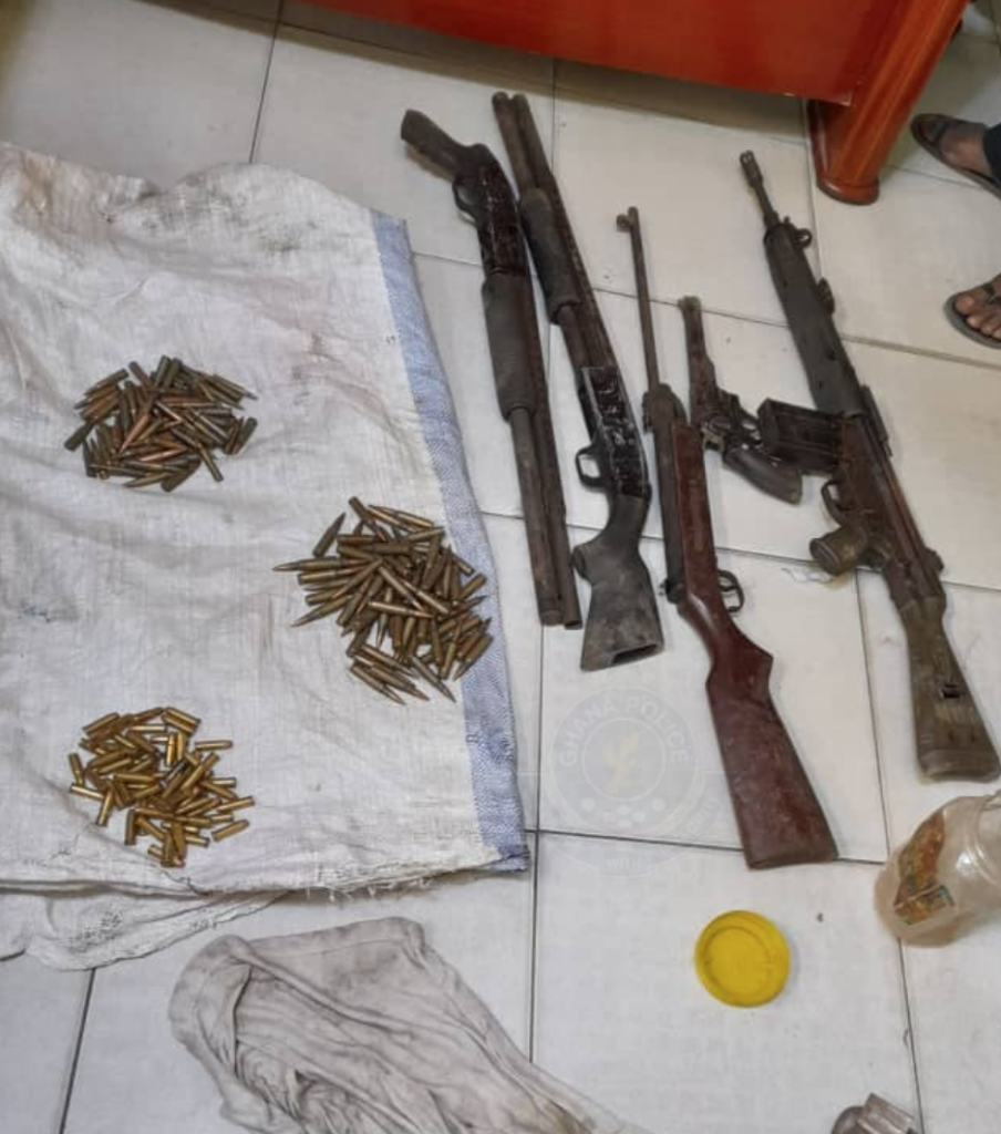 Seized arms | Citinewsroom - Comprehensive News in Ghana