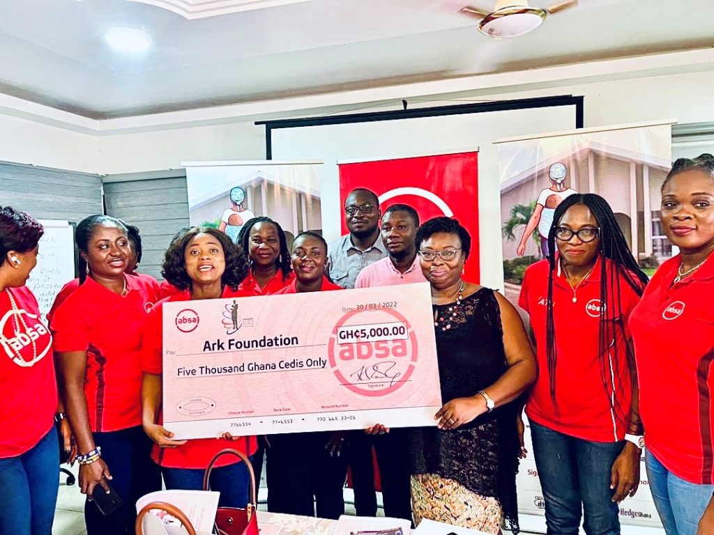 Absa Bank_Ark Foundation.jpeg | Citinewsroom - Comprehensive News in Ghana