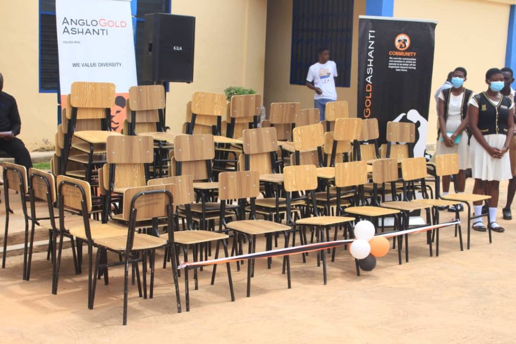 AngloGold Ashanti donates furniture, public address system to Obuasi ...