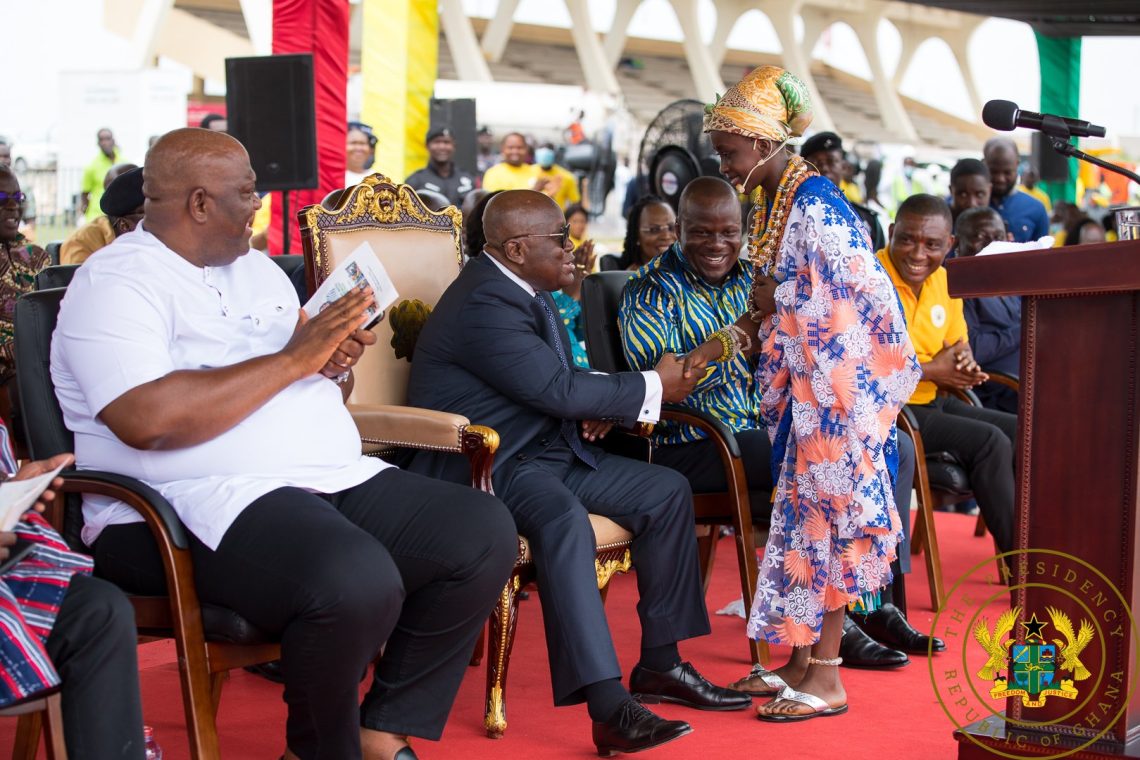 Nana Addo commissions 100 Gold Katcha equipment