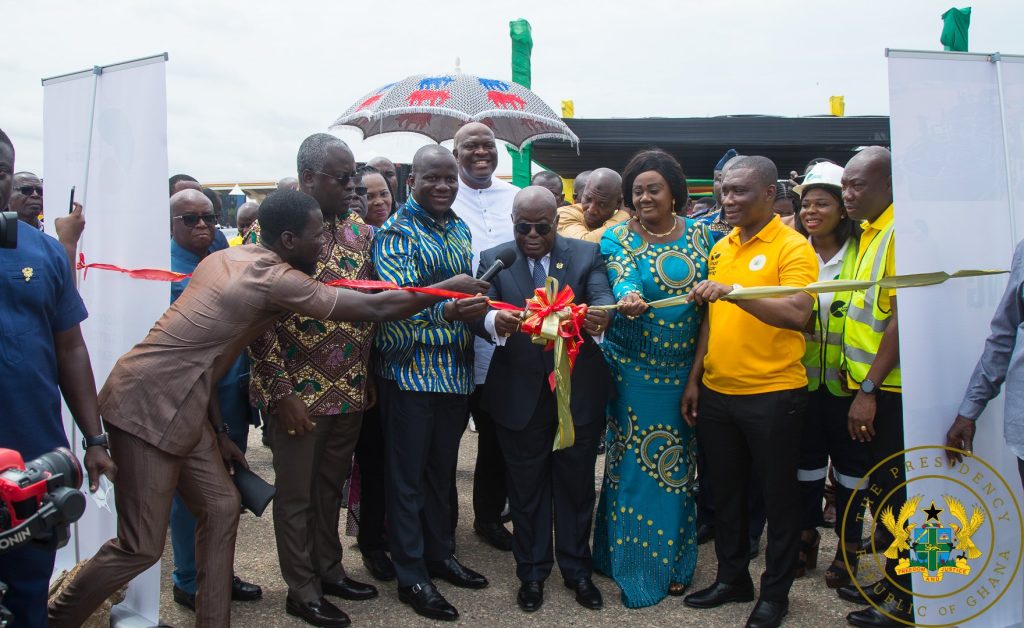 Nana Addo commissions 100 Gold Katcha equipment