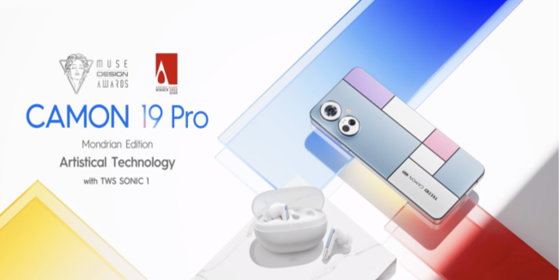 Tecno Camon 19 Pro Mondrian edition; a smartphone worthy of a masterpiece