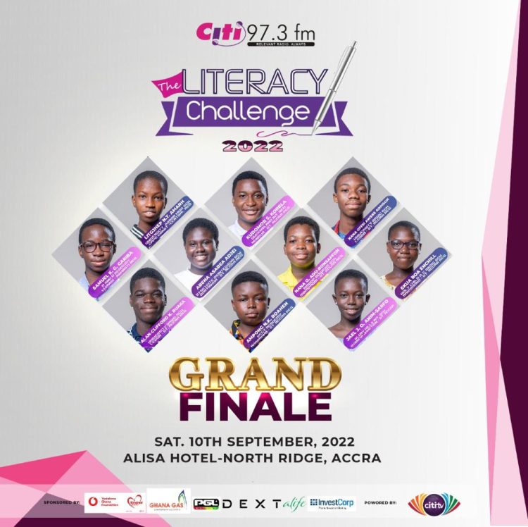 Grand finale of 'The Literacy Challenge' slated for September 10