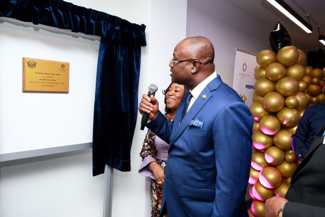 Ayorkor Botchwey inaugurates first Ghana Premium Application Center in ...