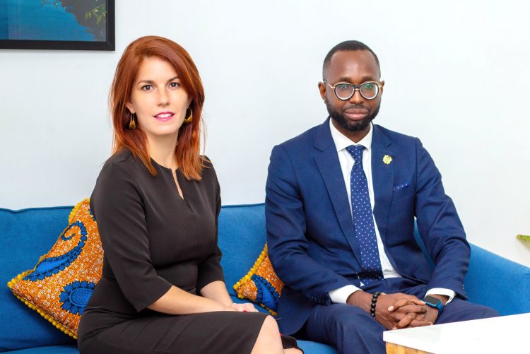 Elizabeth Rossiello, CEO and Nana Yaw Owusu Banahene, Country Manager ...
