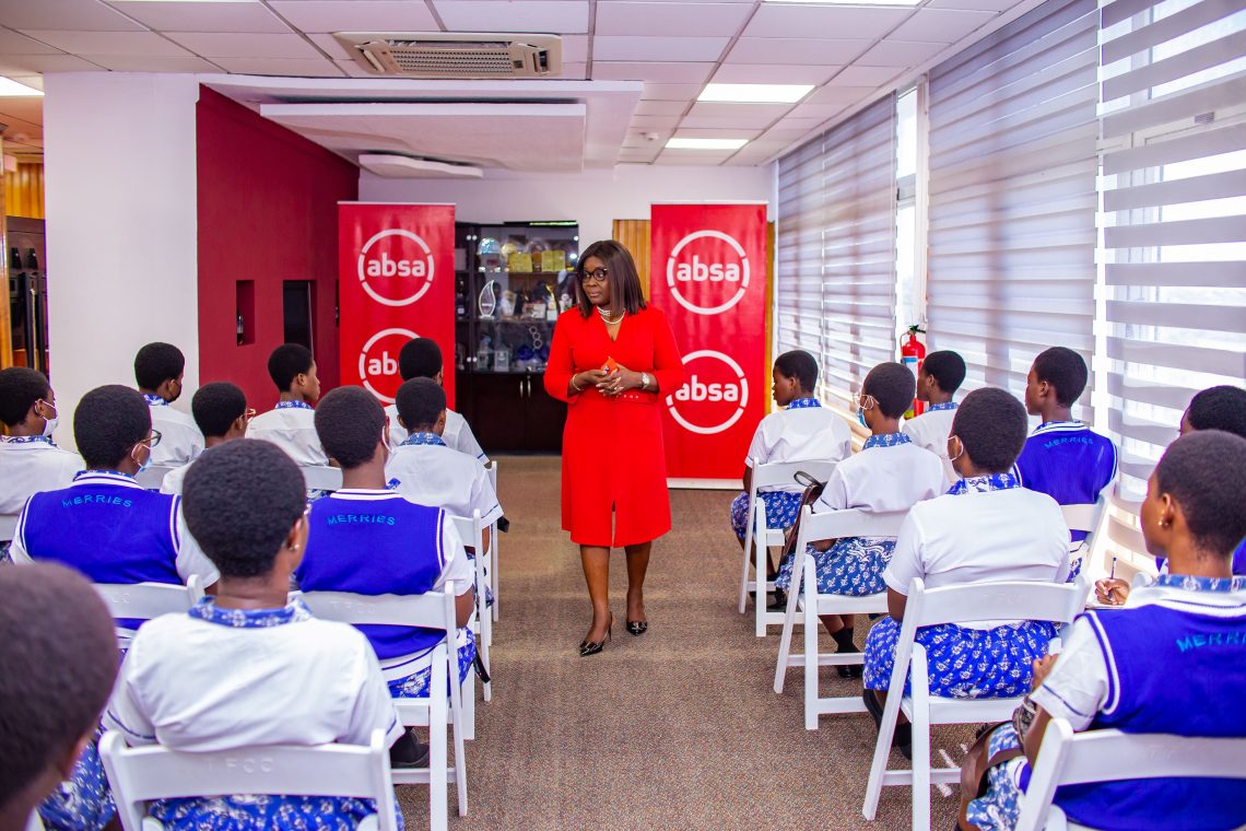 St. Mary’s students 'Job Shadow' at Absa Bank