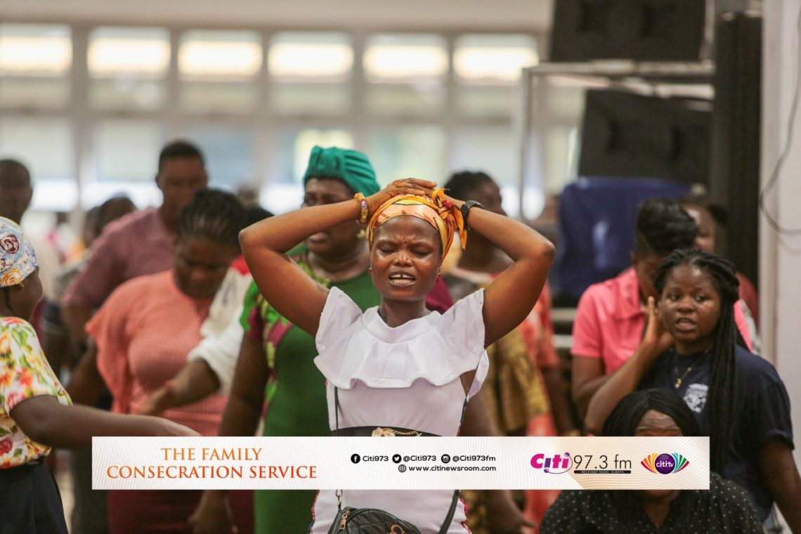 Thousands attend in Citi TV/Citi FM's Family Consecration Service 2023