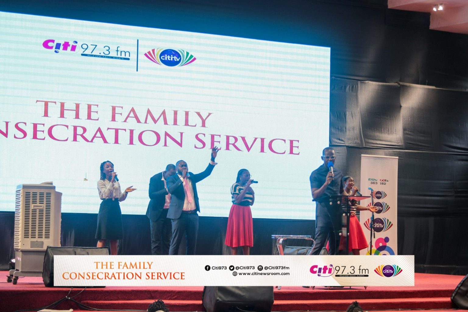 Citi FM/TV's Family Consecration Service at Winners Chapel Ghana in ...