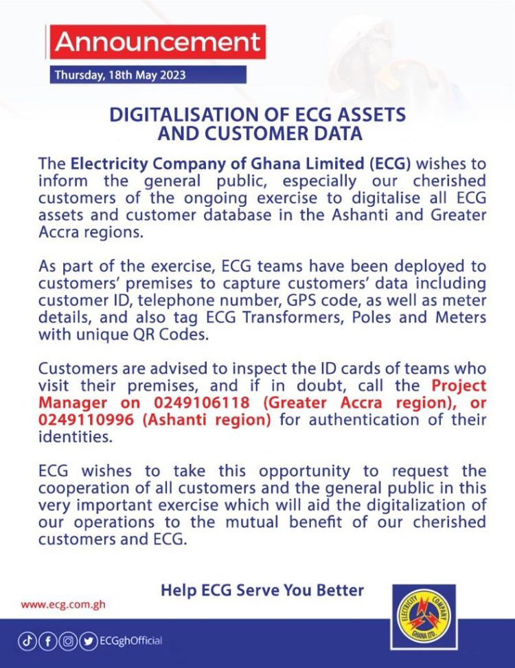 ECG DIGI | Citinewsroom - Comprehensive News in Ghana