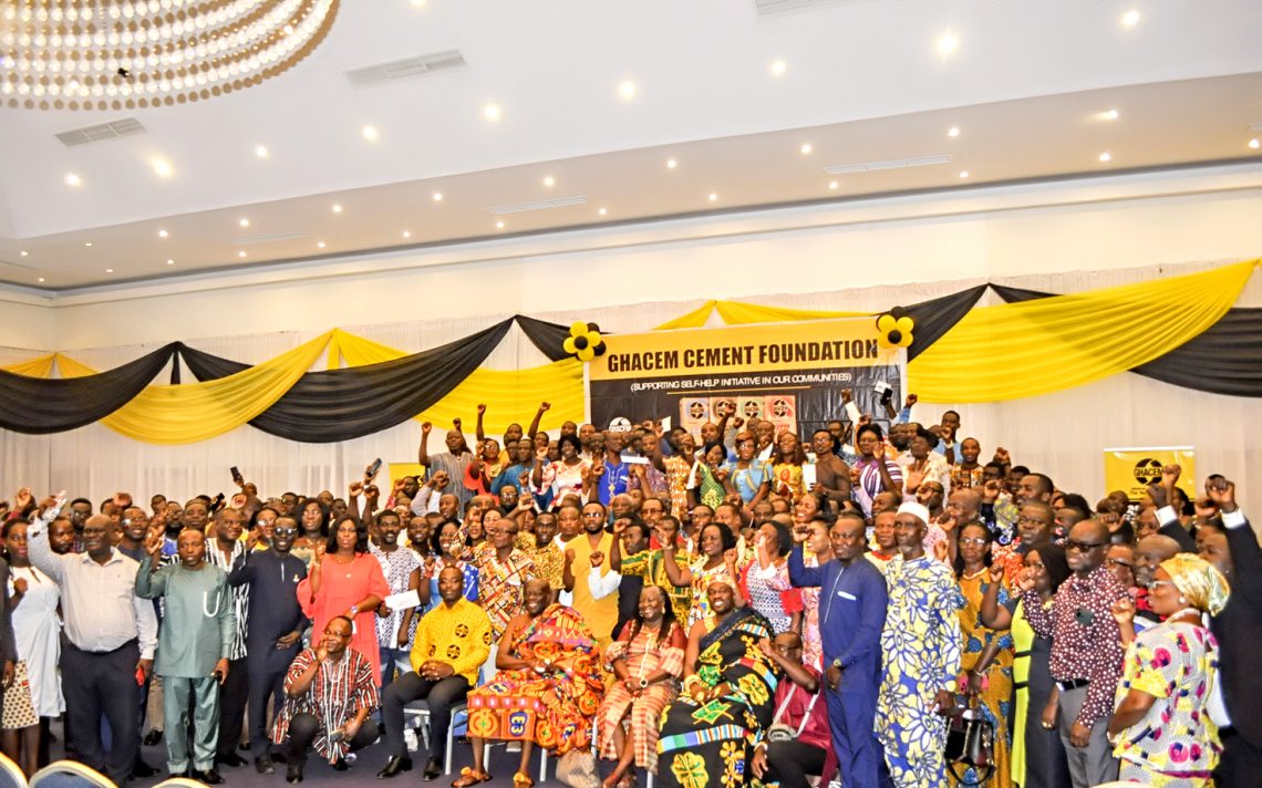 GHACEM Cement Foundation donates over 675,000 bags for health and education