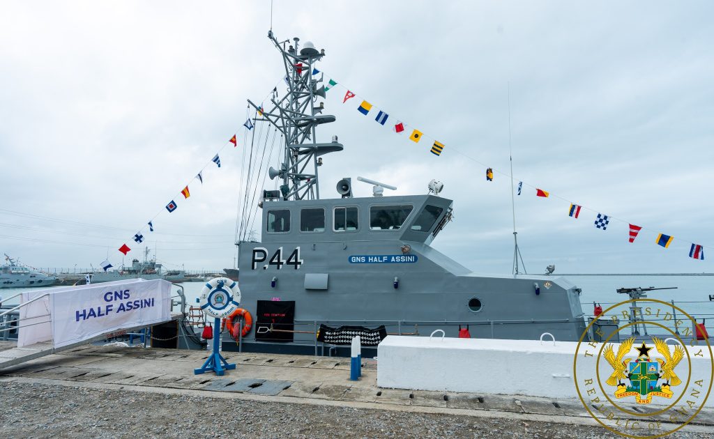 Akufo-Addo commissions patrol ships for Navy, Ghana Maritime