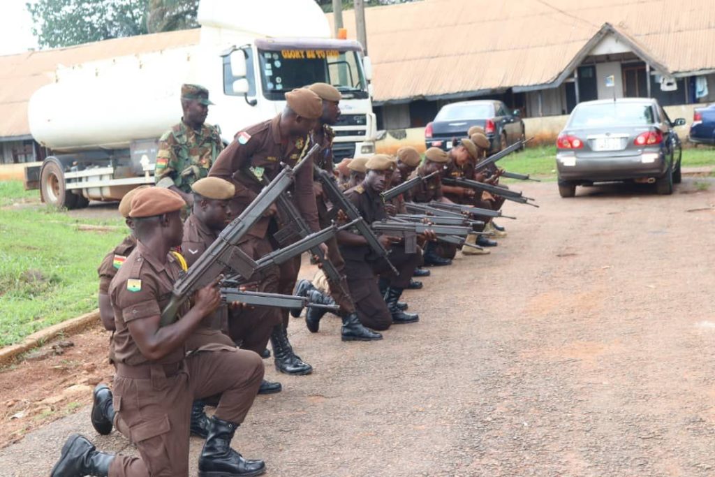 Central Command of GAF trains personnel at Manhyia Local Prisons Service