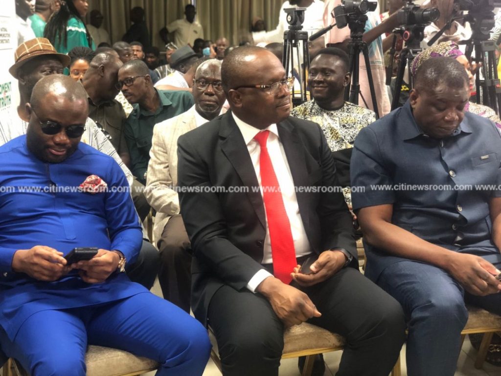 NDC swears in new national executives, charges them to help win power