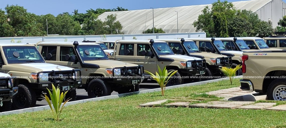EU donates 105 militarized vehicles to Ghana to boost counterterrorism ...