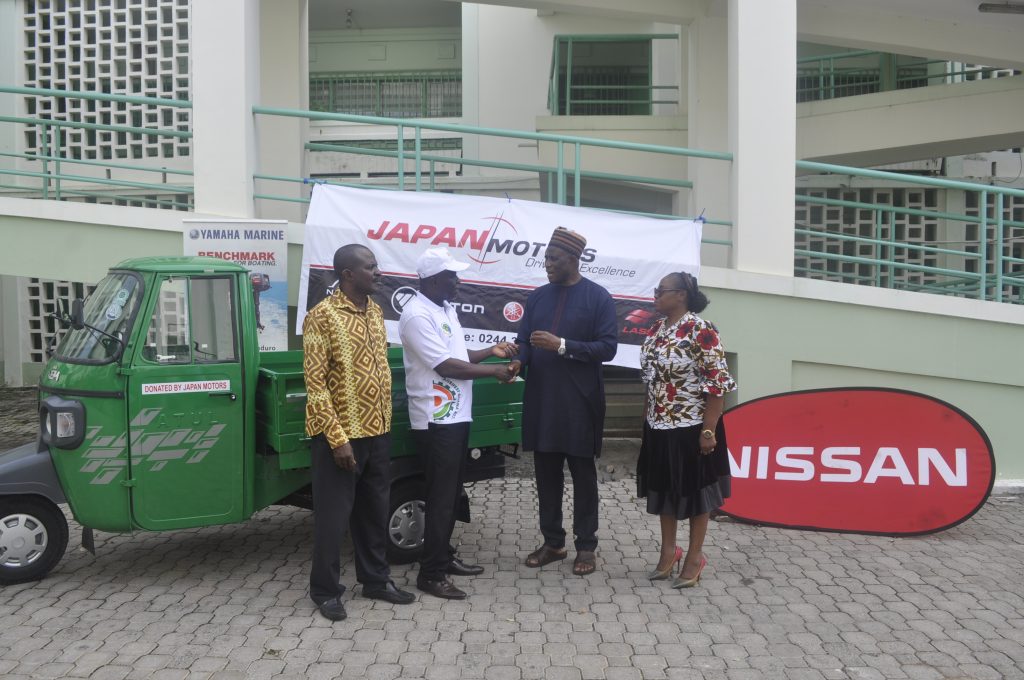 Japan Motors donates 3-wheel vehicles to support 39th farmers’ day ...