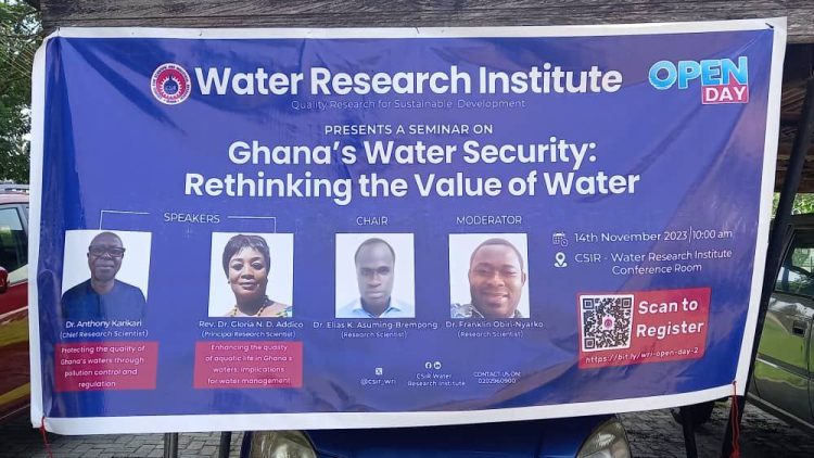 CSIR-Water Research Scientist advocates for effective wastewater management