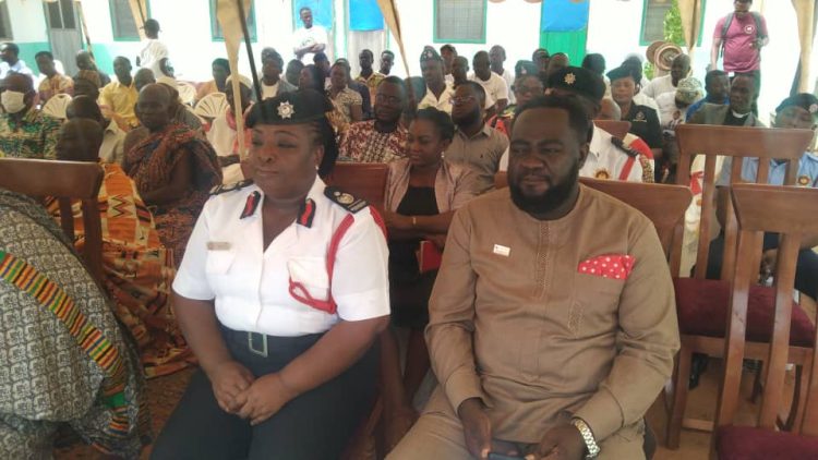 Akyem Akroso Chiefs honour Eastern Regional Fire Service Commander