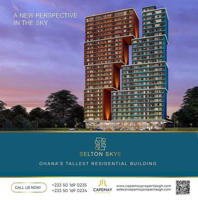 Capemay Properties unveil Selton Akye; Ghana's tallest residential building