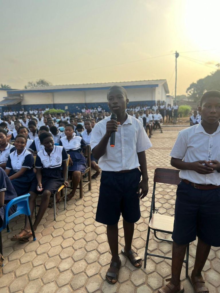 OSP educates students of Labone SHS to be ambassadors of integrity and ...