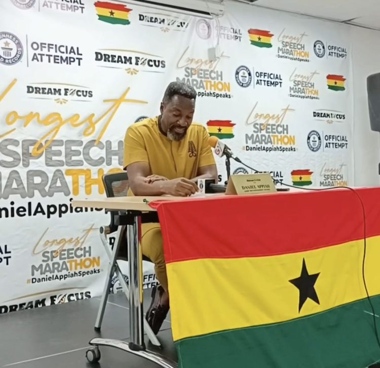 Meet David Appiah, the Ghanaian engineer set to break GWR Speech-A-Thon