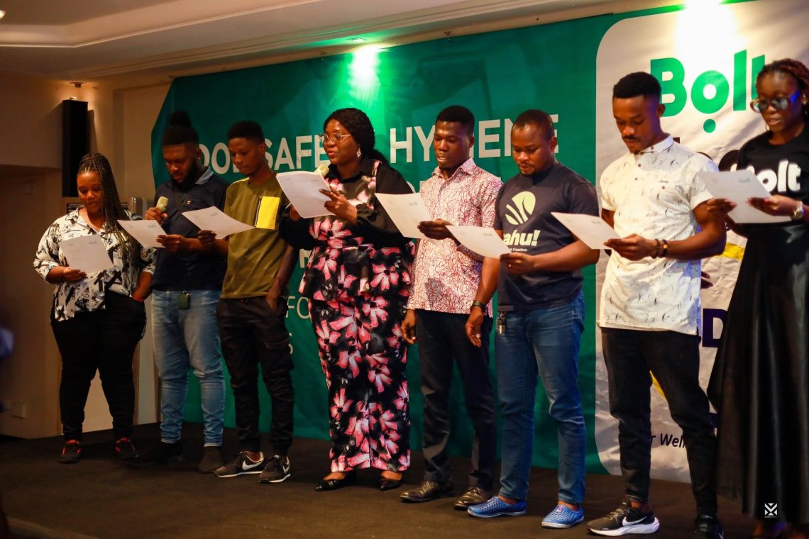 Bolt Food couriers take pledge to uphold highest standards of safety ...