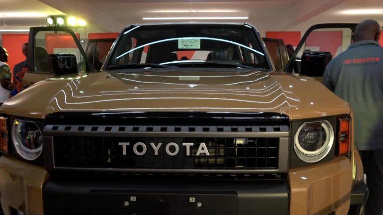 Toyota Ghana unveils new cars to boost market dominance
