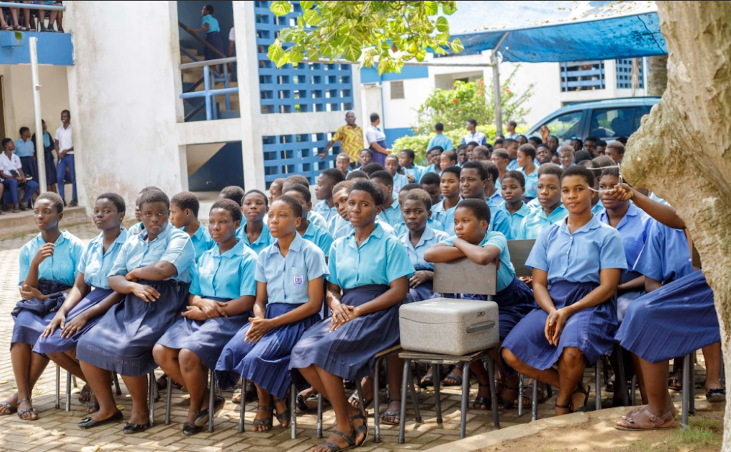 MODEC donates school furniture worth GHC520,000 to Anum Presby SHS