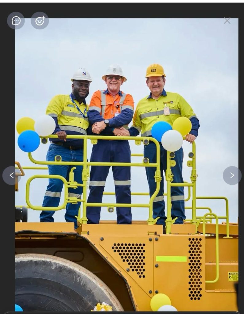 Mantrac Ghana hands over new Cat R2900XE Underground Loader to Newmont ...
