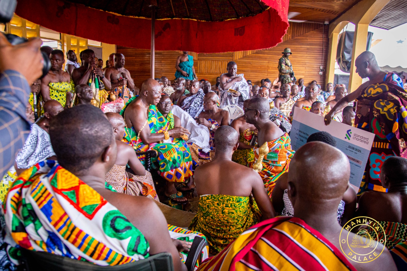 UKGCC donates GH¢100,000 to Otumfuo Osei Tutu II Foundation