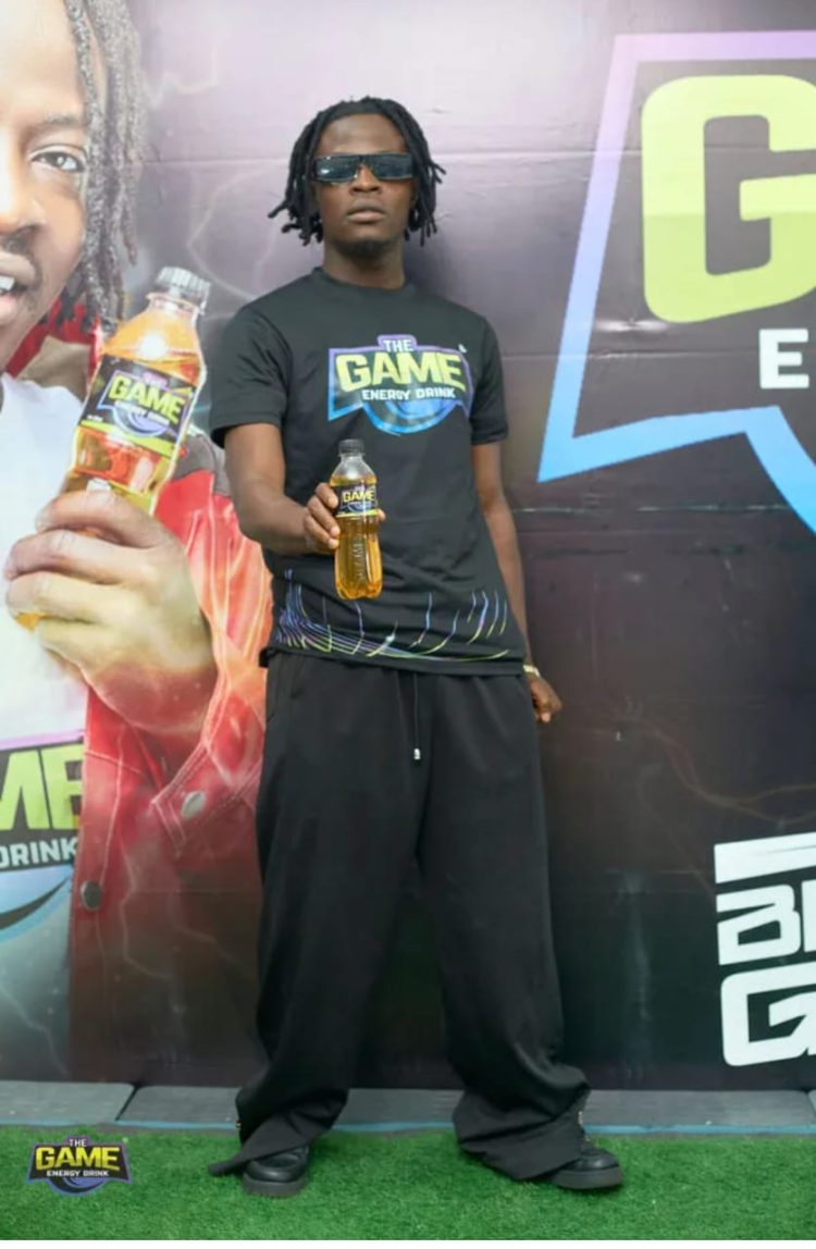 Fancy Gadam unveiled as brand ambassador for The Game Energy Drink