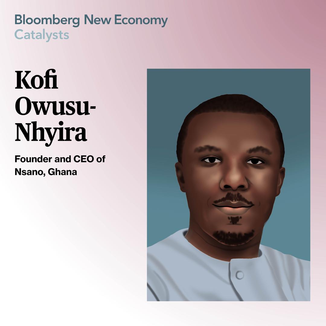 Nsano’s founder, CEO named Bloomberg New Economy Catalyst