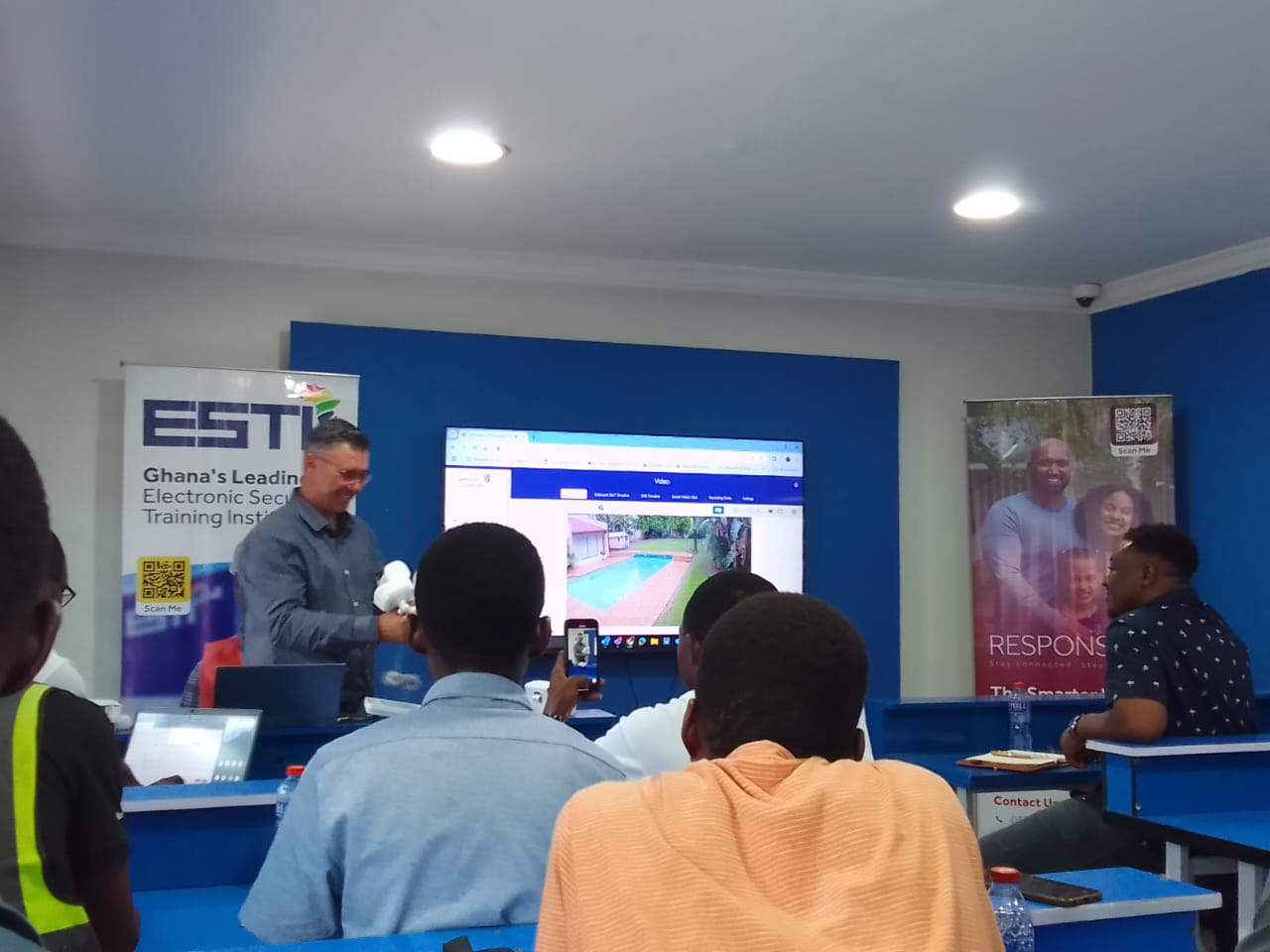 Response One holds training session on smart security system to equip ...